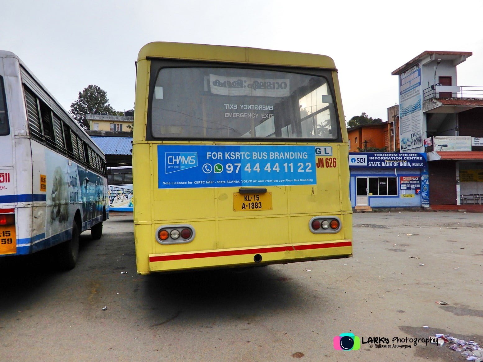 Kumily to Elappara KSRTC Bus Timings | JN626 Ticket to Get Lost