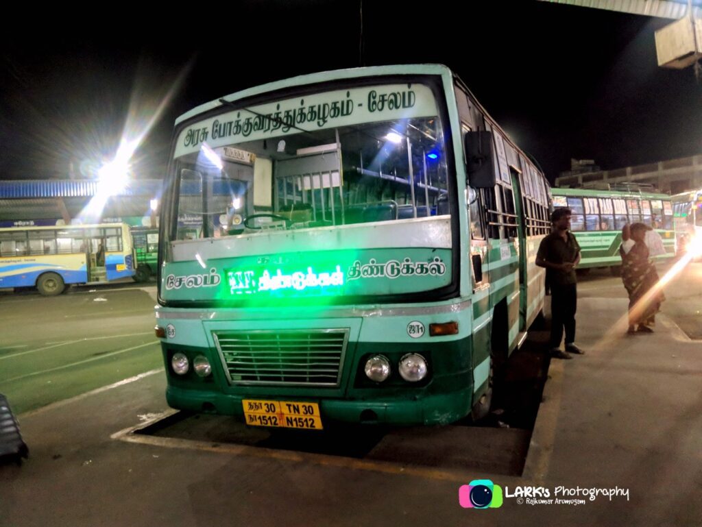 TNSTC Bus Timings from Salem Bus Stand – Full Schedule