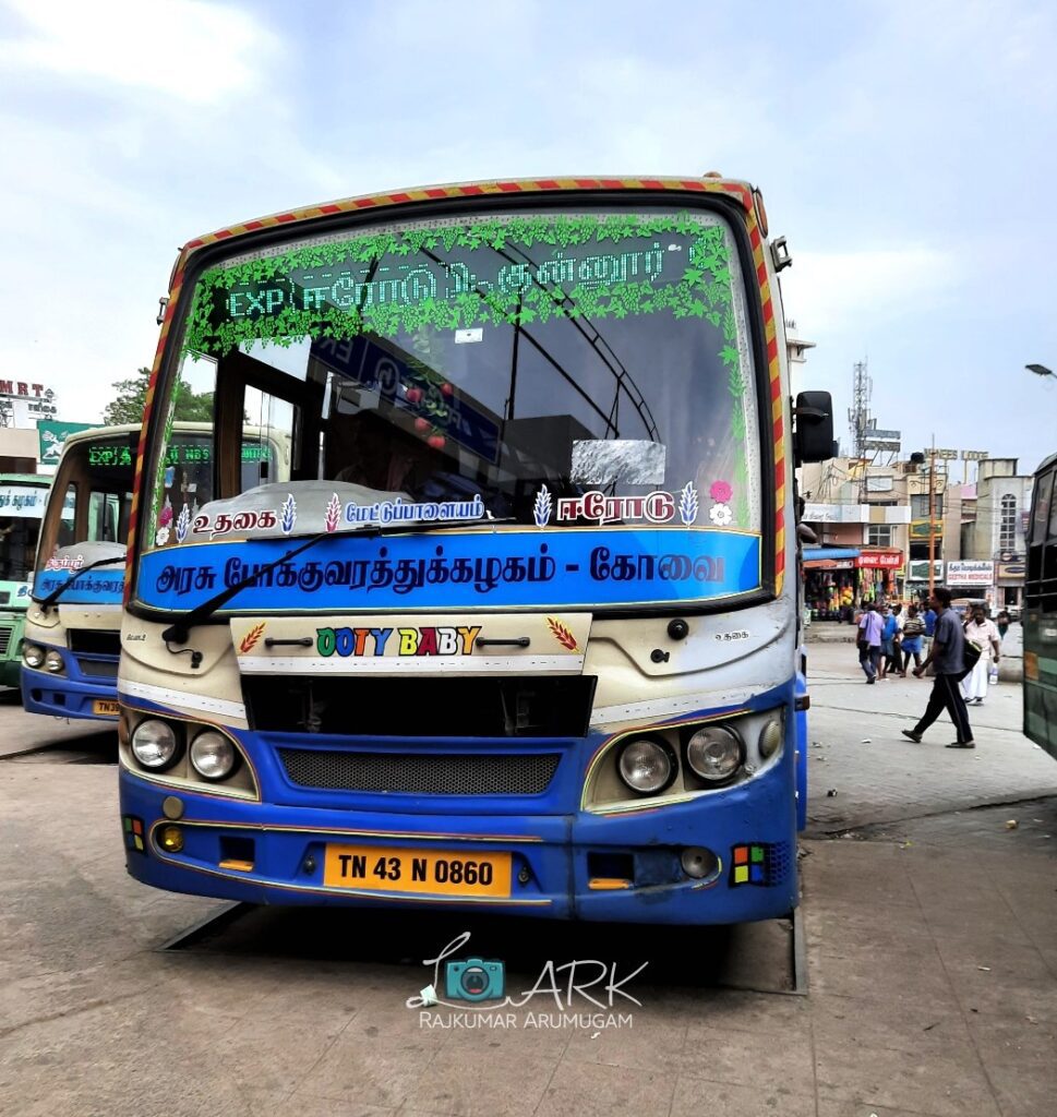 Ooty to Erode Bus Timings – TNSTC Timetable & Ticket Price
