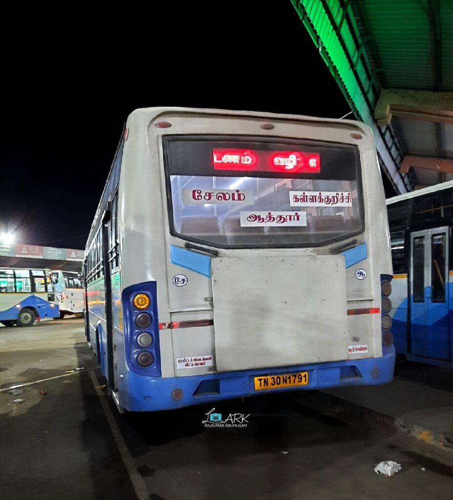 TNSTC [TN 39 N 0437] | Ooty – Palani (via Tiruppur) | Bus Timings ...