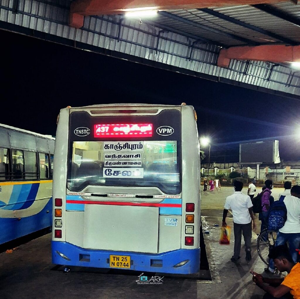 Chennai to Kanchipuram, Cheyyar, Arani, Vandavasi, Polur ...