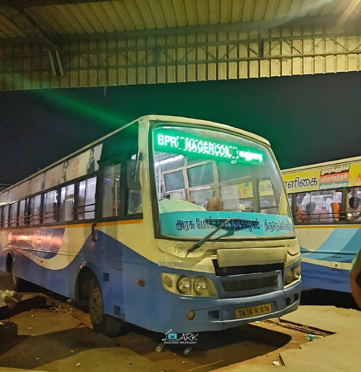 TNSTC [TN 74 N 1874] | Trichy – Nagercoil | Bus Timings | Ticket to Get ...