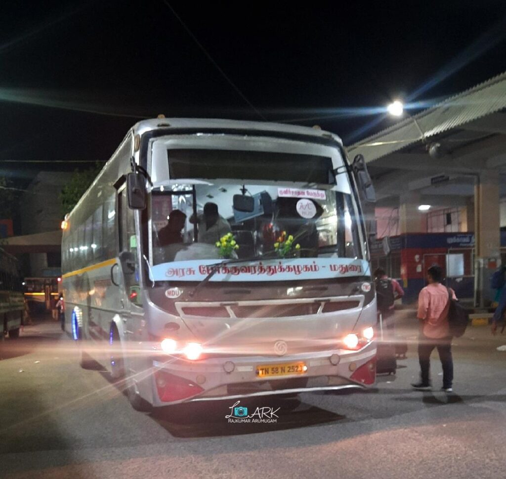 Madurai to Coimbatore AC Bus Timings – TNSTC Bus Schedule