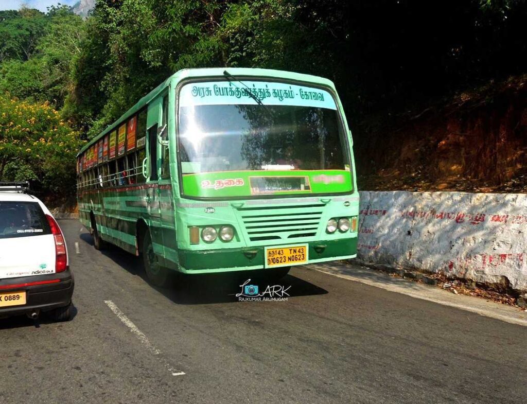 Ooty – Ketti – Oranalli Bus Timings TNSTC Bus Schedule
