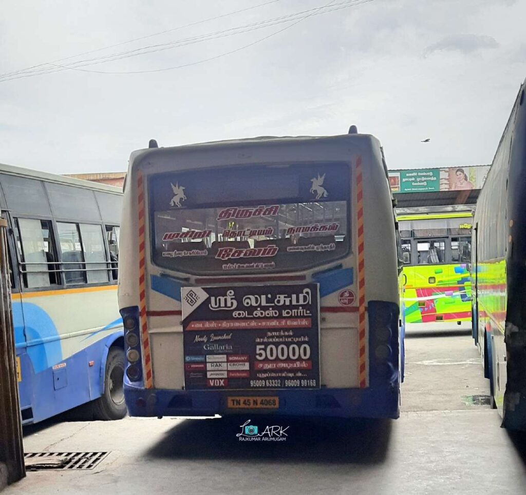 TNSTC Bus Timings from Namakkal Bus Stand | Ticket to Get Lost