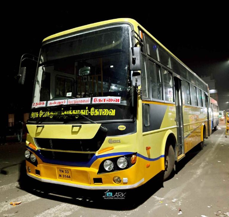Coimbatore to Ooty Bus Timings – TNSTC Bus Schedule