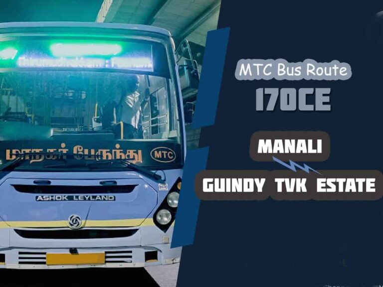TNSTC Bus Timings from Valparai Bus Stand