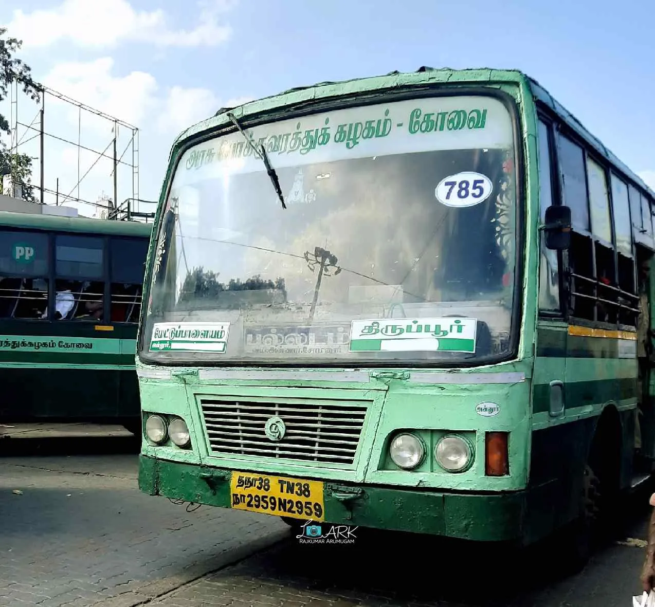 TNSTC [TN 38 N 2959] | Mettupalayam to Palladam | Bus Timings Ticket to ...