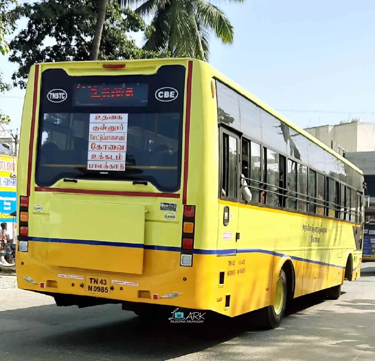 Ooty to Palakkad Bus Timings | TNSTC TN 43 N 0985 Ticket to Get Lost ...