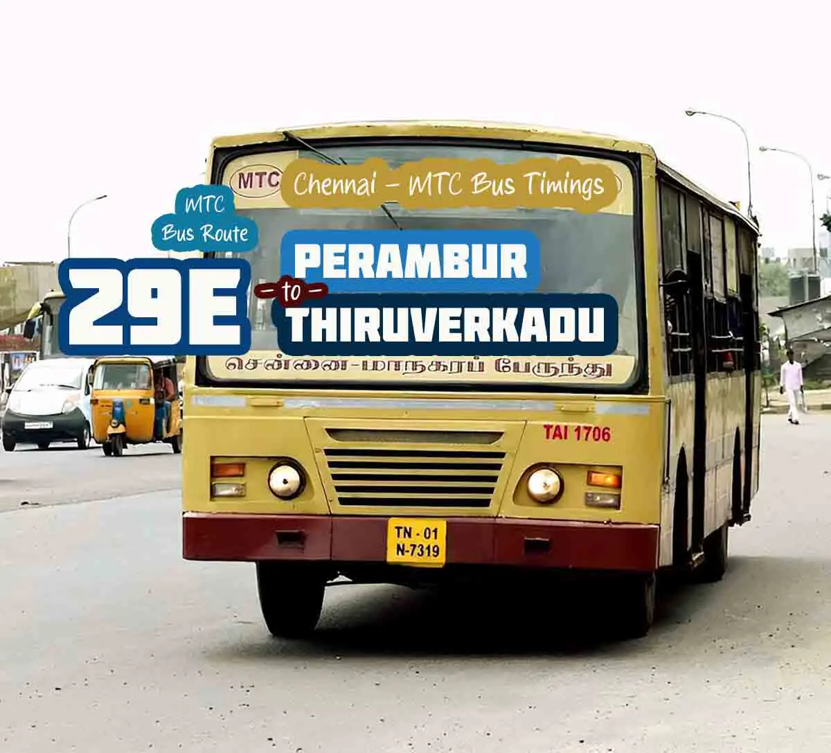 Perambur to Thiruverkadu Bus Timings | MTC Bus Route 29E Ticket to Get Lost | Your Source for ...